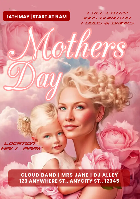 Copy of Mothers Day Event Poster | PosterMyWall