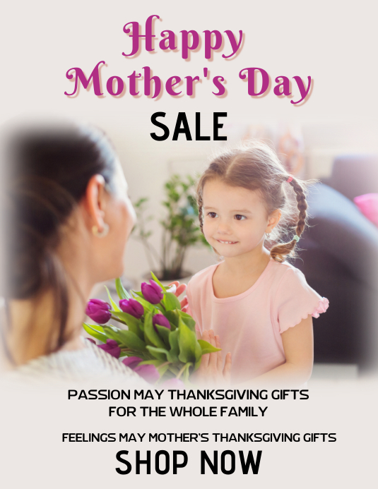 Copy of MOTHERS DAY FLYER | PosterMyWall