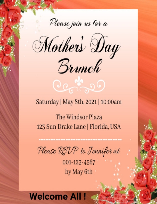 mothers day flyer Template | PosterMyWall