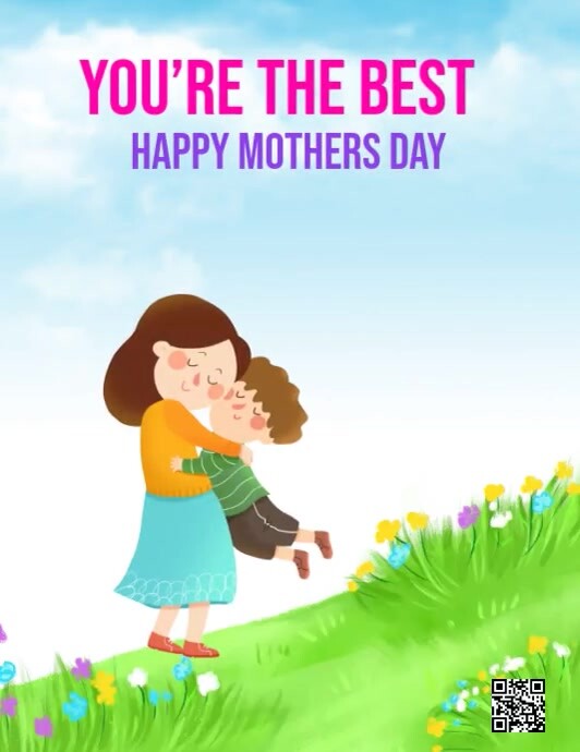 Mothers Day Greeting Card Template | PosterMyWall