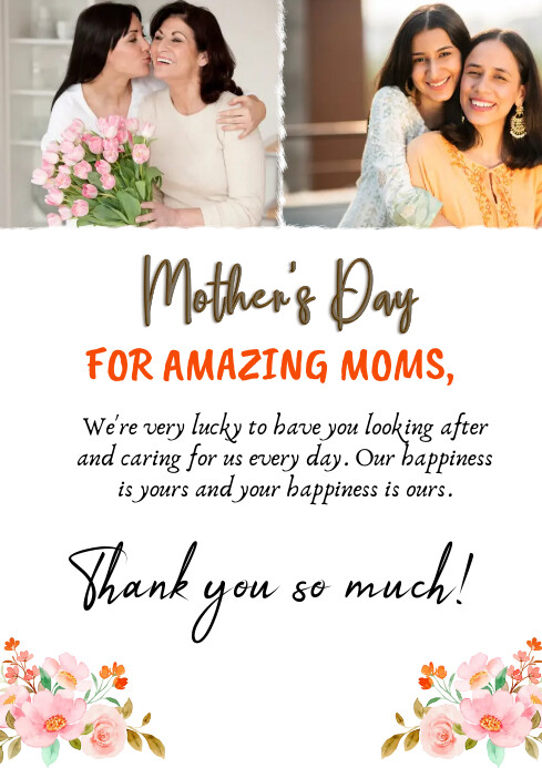 mothers day newsletter,mothers day wishes Template | PosterMyWall