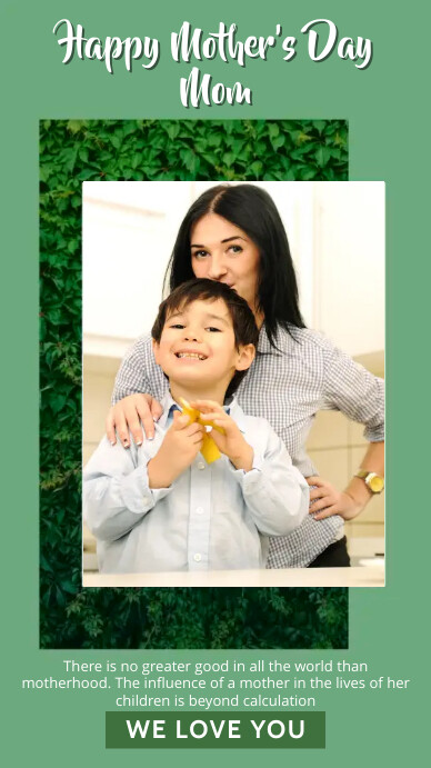 Mothers day Portrait Template | PosterMyWall