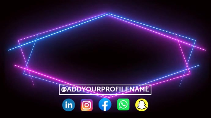 Plantilla de motion graphics | PosterMyWall