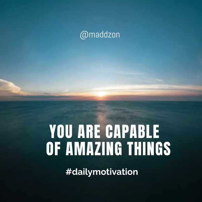 Motivation Template | PosterMyWall