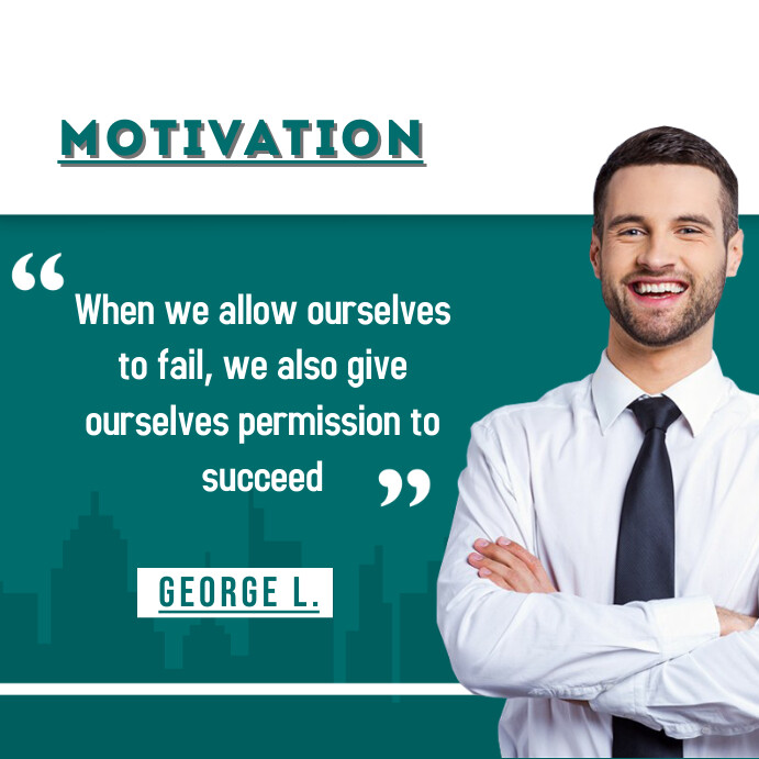 Motivation Quote Template | PosterMyWall