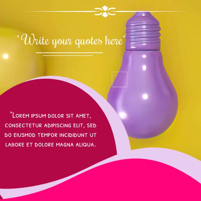 Motivation Quote Video Flyer Template | PosterMyWall