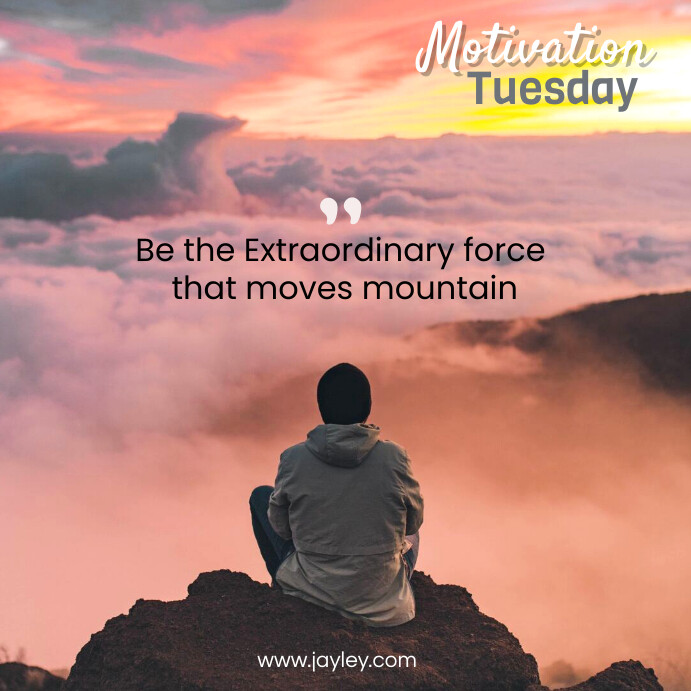 Motivation Tuesday Template | PosterMyWall