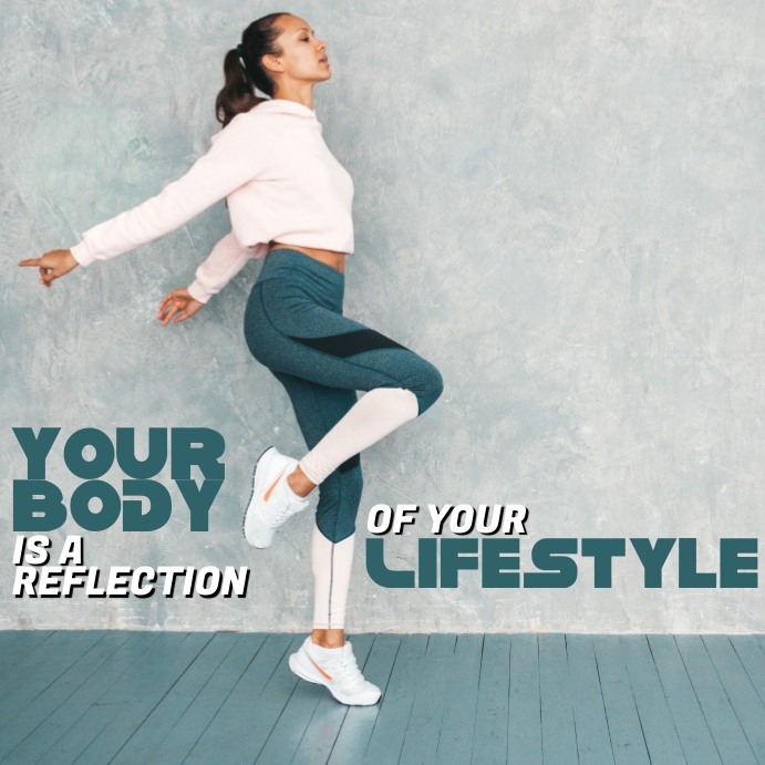 Motivational Fitness Quote Template | PosterMyWall