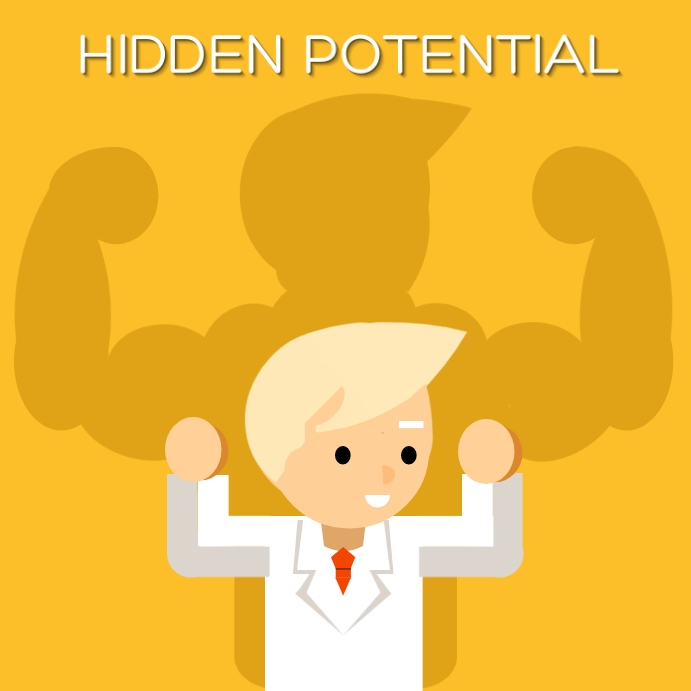 Motivational Hidden Potential Template | PosterMyWall