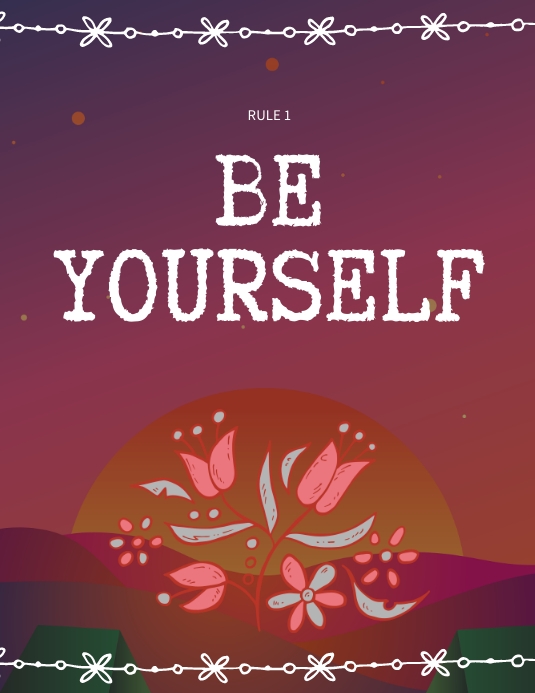 MOTIVATIONAL POSTER Template | PosterMyWall