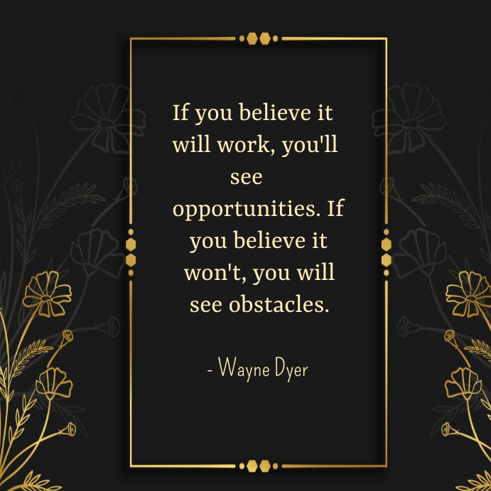 motivational qoutation template | PosterMyWall