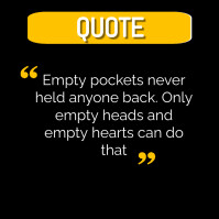 Motivational Quotes about Money Template | PosterMyWall