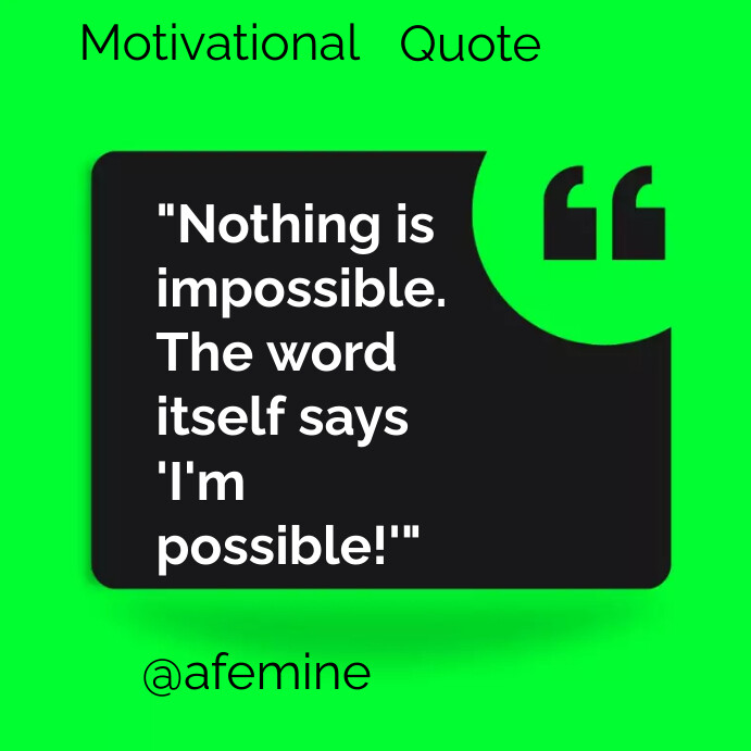 Motivational quote Template | PosterMyWall