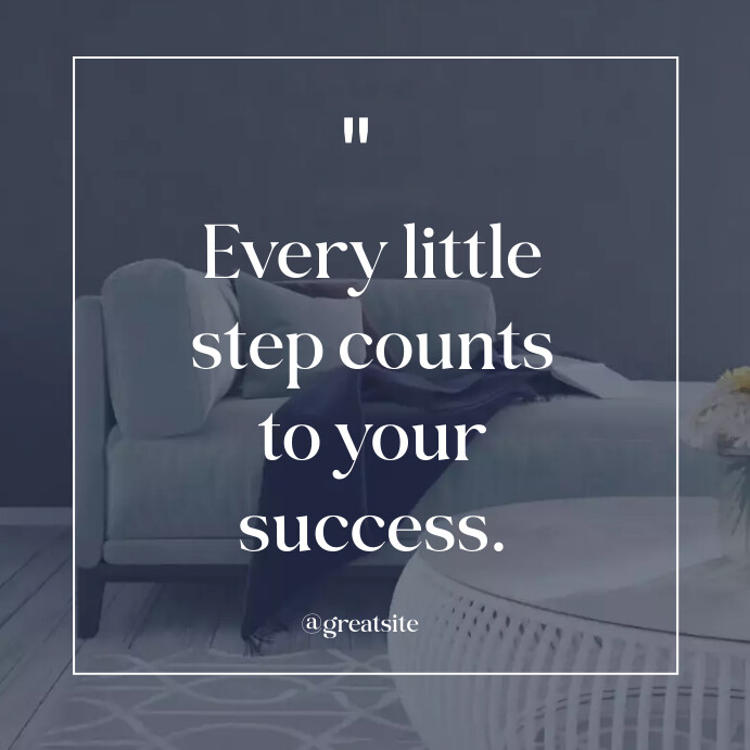 Motivational quote instagram post design Template | PosterMyWall