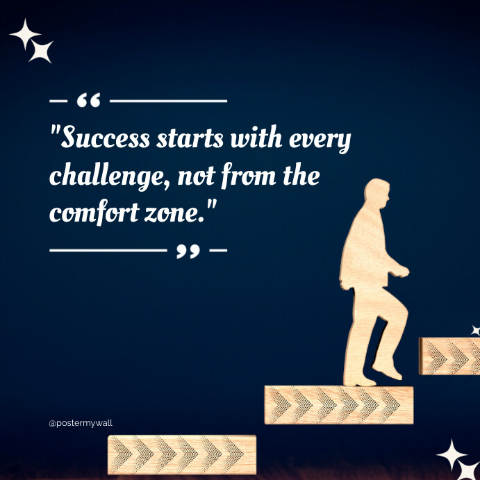 Motivational Quote Instagram Post Template | PosterMyWall