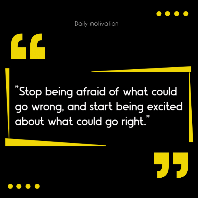 Motivational Quote Poster Template | PosterMyWall