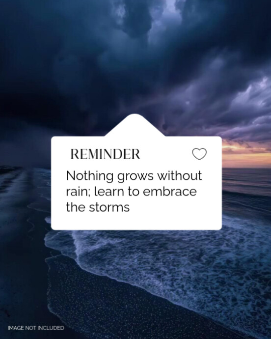 MOTIVATIONAL QUOTE REMINDER TEMPLATE | PosterMyWall