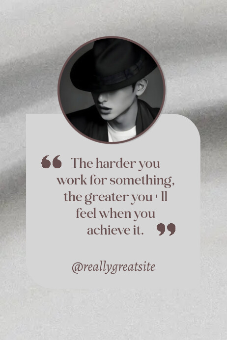 Plantilla de Motivational Quote Template | PosterMyWall