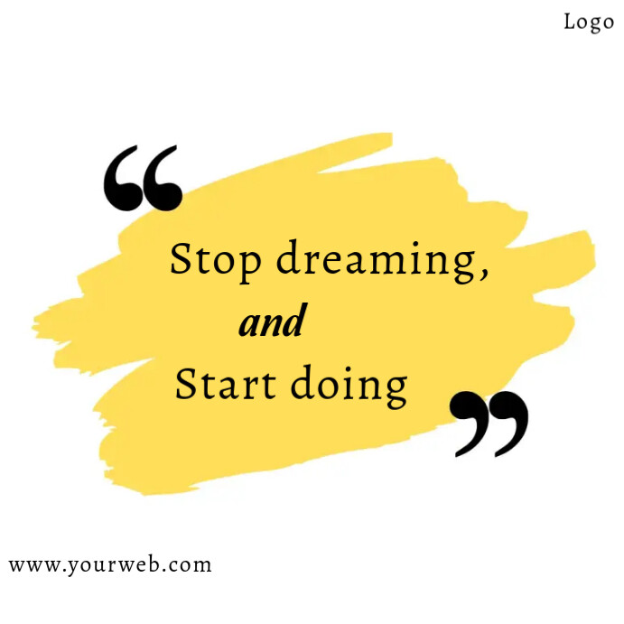 Motivational quote template | PosterMyWall