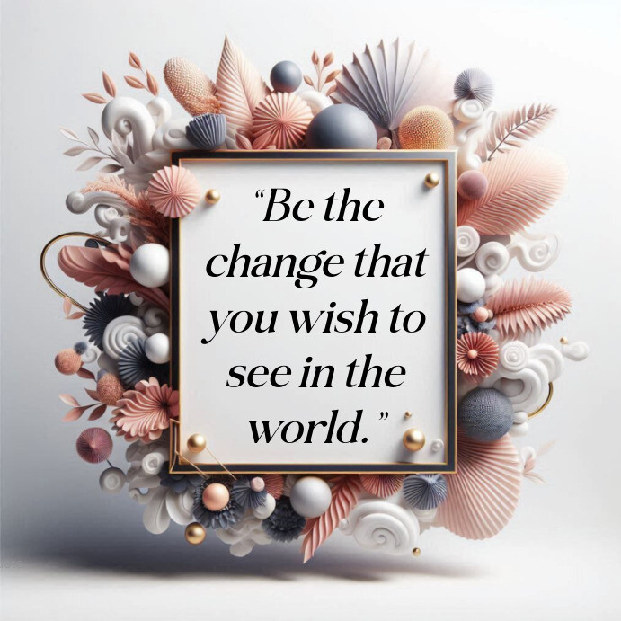 Motivational Quote Template Free Instagram Po | PosterMyWall