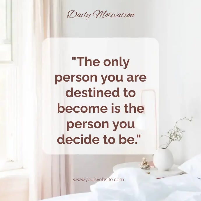 Motivational Quotes Template | PosterMyWall