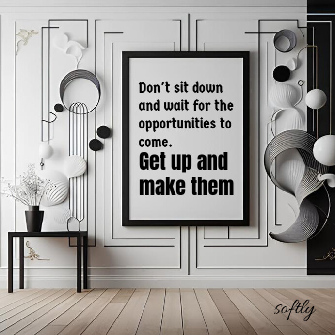 Motivational quotes frame design Template | PosterMyWall