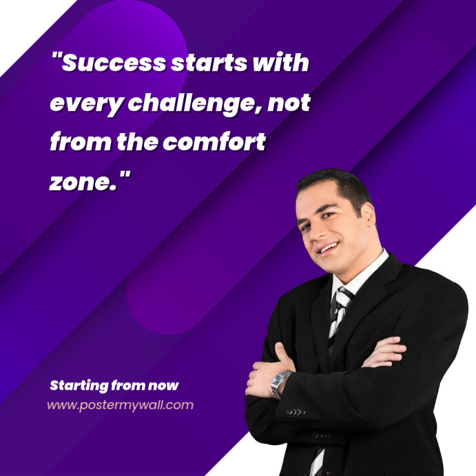 motivational quotes template | PosterMyWall