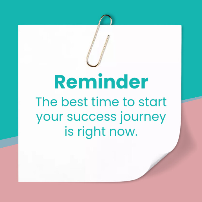 Motivational Reminder Quote Instagram Post Template | PosterMyWall