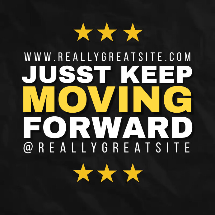 Motivational words for change Post Instagram Template | PosterMyWall