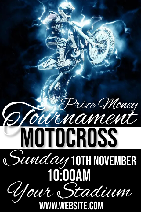 motocross Template | PosterMyWall