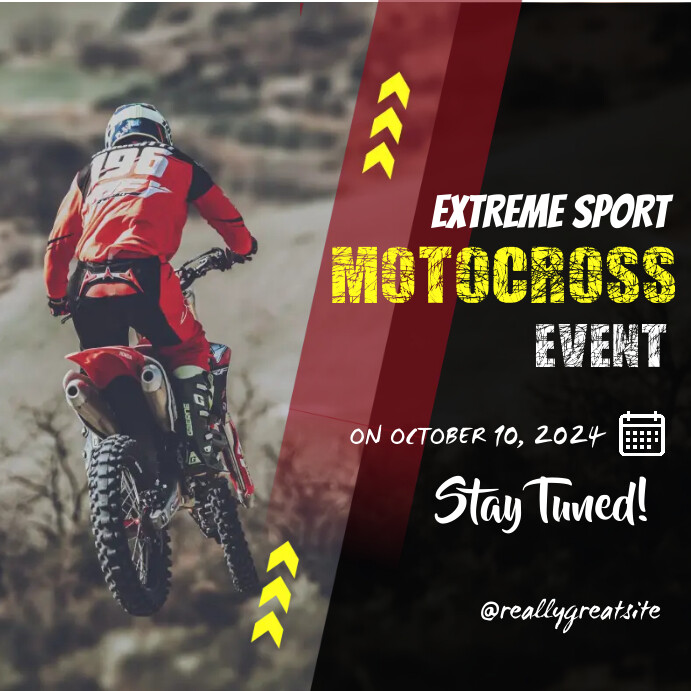 Plantilla de Motocross Event | PosterMyWall