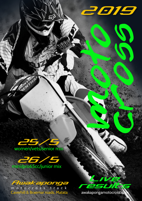 Motocross Event Flyer Template | PosterMyWall