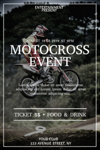 Motocross event party flyer template | PosterMyWall