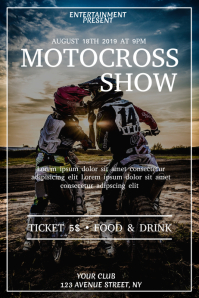 Motocross event flyer template | PosterMyWall