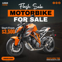 Motorbike Ads Template | PosterMyWall