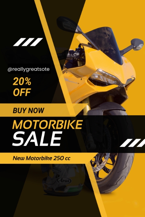 Plantilla de Motorbike Poster Design | PosterMyWall