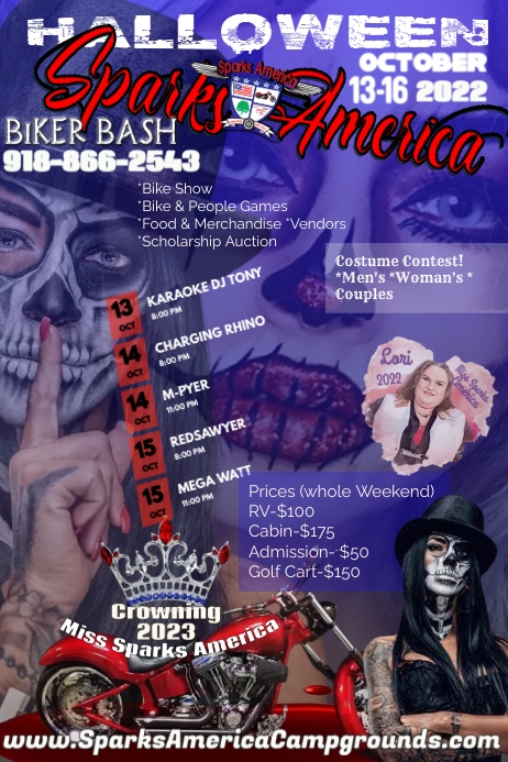 Modèle Motorcycle Event | PosterMyWall