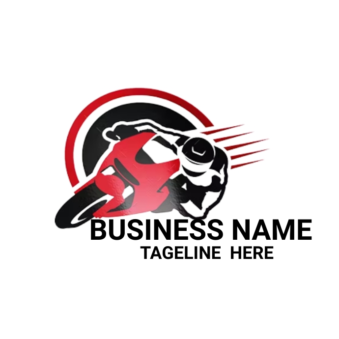 Motorcycle racing logo Template | PosterMyWall