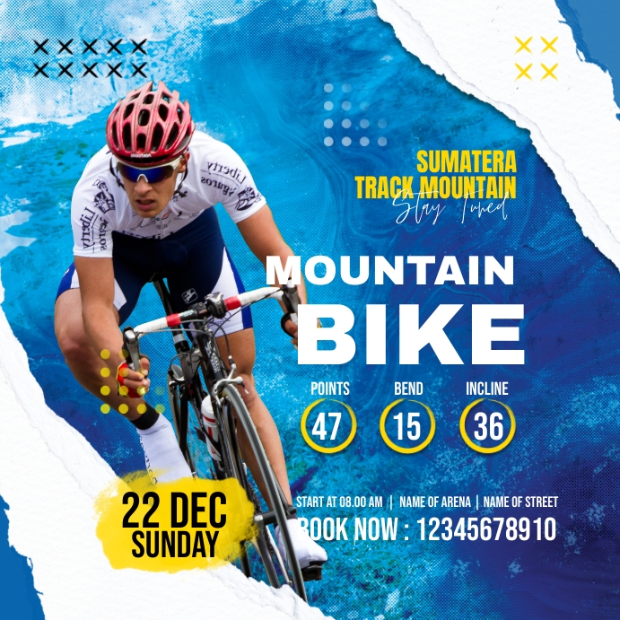 Mountain Bike Ads Template | PosterMyWall