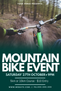 Green Mountain Bike Contest Video Template | PosterMyWall