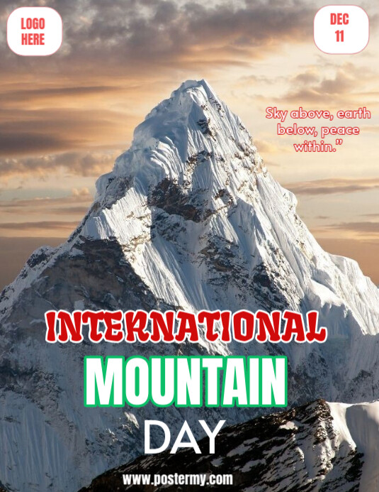 Mountain day Template | PosterMyWall