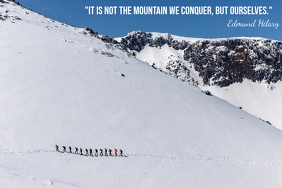 Mountain Quote Poster Template | PosterMyWall