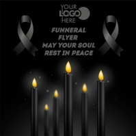 MOURNING FOR THE VICTIMS Template | PosterMyWall