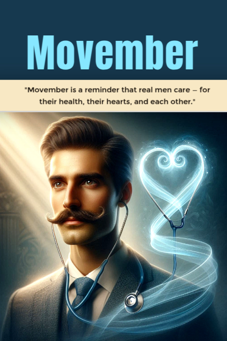 Movember Template | PosterMyWall