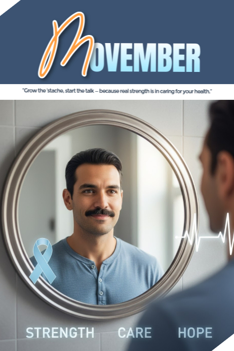 Movember Template | PosterMyWall