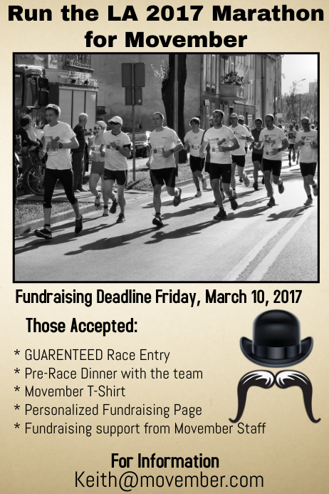 Movember Template | PosterMyWall