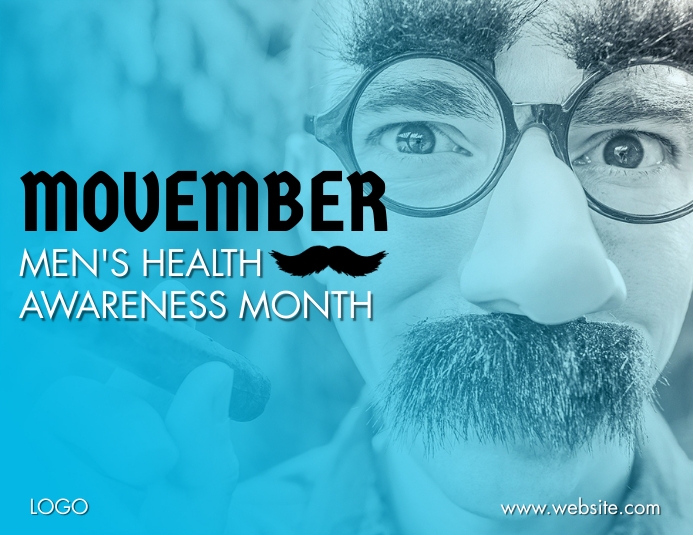 Movember Template | PosterMyWall