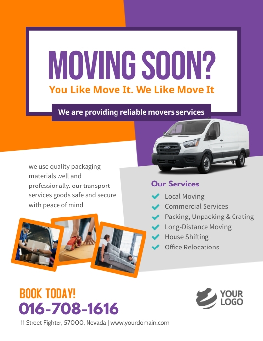 Copy of Mover company Flyer Ad Template | PosterMyWall
