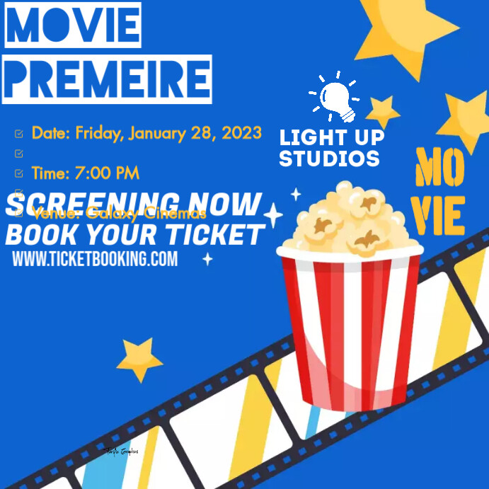 movie Template | PosterMyWall