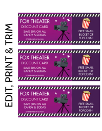 67+ Free Templates for 'Movie card template' | PosterMyWall